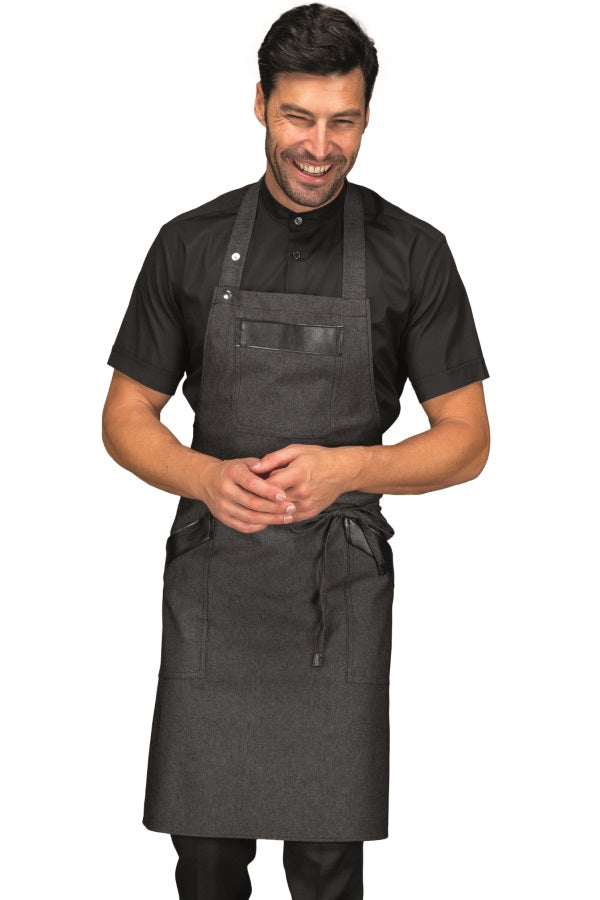 Grembiule Oregon Black Jeans - Isacco — Divise & Divise